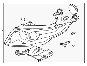 Genuine OEM Headlamp Assembly Part# LR084646 Fits 2016-2019 Land Rover ...