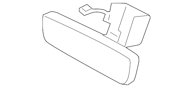 2017-2024 Porsche Mirror Inside 971-857-511-A-HJC | Porsche Chandler Parts