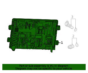 2024 GM Ecm 12728504 | Courtesy Parts