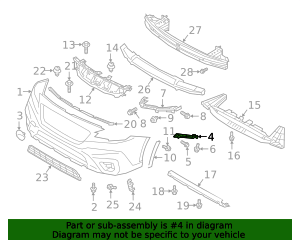 2020-2022 Subaru Outback Side Bracket 57707AN04A | Subaru Parts Store