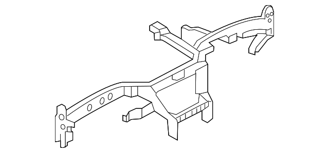 2018-2023 Land Rover Range Rover Velar Reinforced Beam LR091621 ...