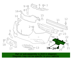 2017-2018 Buick Encore Side Retainer 42566651 | GMPartsDirect.com
