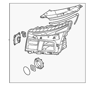 2021-2023 Hyundai Santa Fe Composite Assembly 92101-S2600 | OEM Parts ...