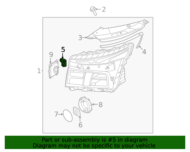 Genuine Lower Bracket for 2021-2023 Hyundai Santa Fe | Part# 92154 ...