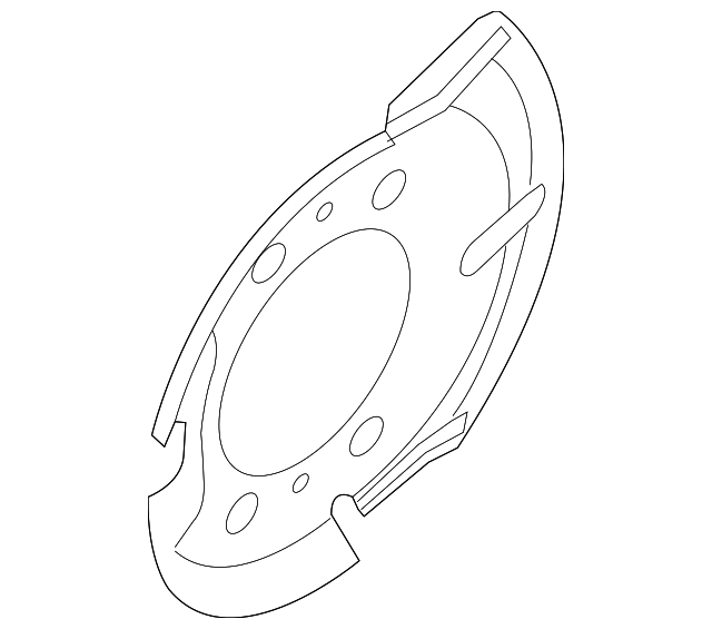 2008-2017 Nissan Brake Dust Shield 41151-JD01A | Parts for Nissans