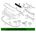 2015-2021 Subaru Upper Insulator 57705VA020 | Subaru Parts Store