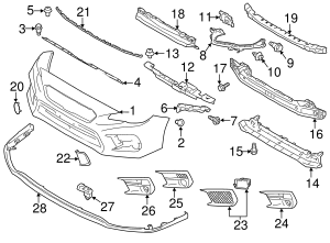 2015-2021 Subaru Upper Plate 57722VA001 | Subaru Parts For You