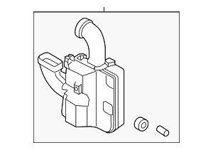 2012-2017 Hyundai Accent Resonator Assembly 28190-1R000 | OEM Parts Online