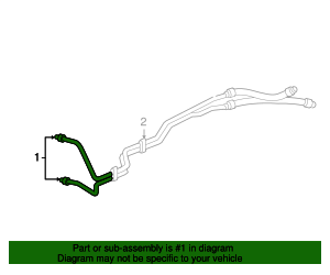 2005-2010 Jeep Oil Cooler Tube 55038175AA | TascaParts.com