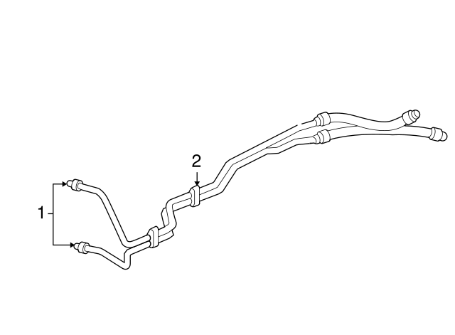 2005-2010 Jeep Oil Cooler Tube 55038175AA | TascaParts.com