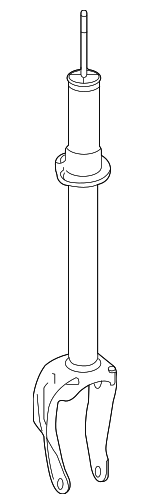 166-323-24-00 - Shock Absorber 2012-2019 Mercedes-Benz | Mercedes-Benz ...