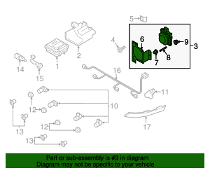 8W0-907-541-C - Distance Sensor 2017-2020 Audi | Audi OEM Parts