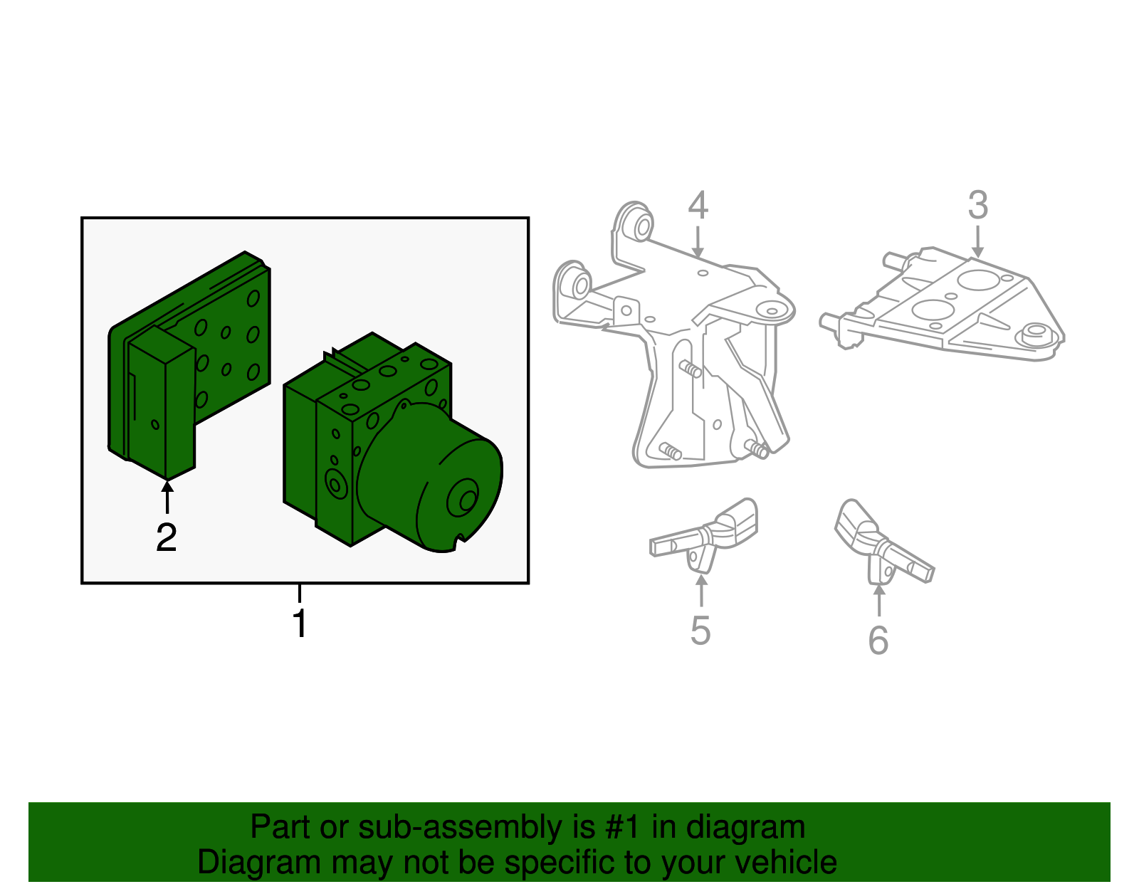 2012-2014 Volkswagen Beetle ABS Pump Assembly 5C0-614-517-B-BEF | VW ...