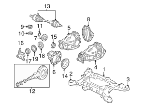 2005-2023 Mopar Mount 04578191AA | Mopar Depot