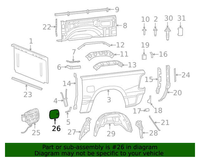 68199943AB - Hood | Mopar Parts Canada