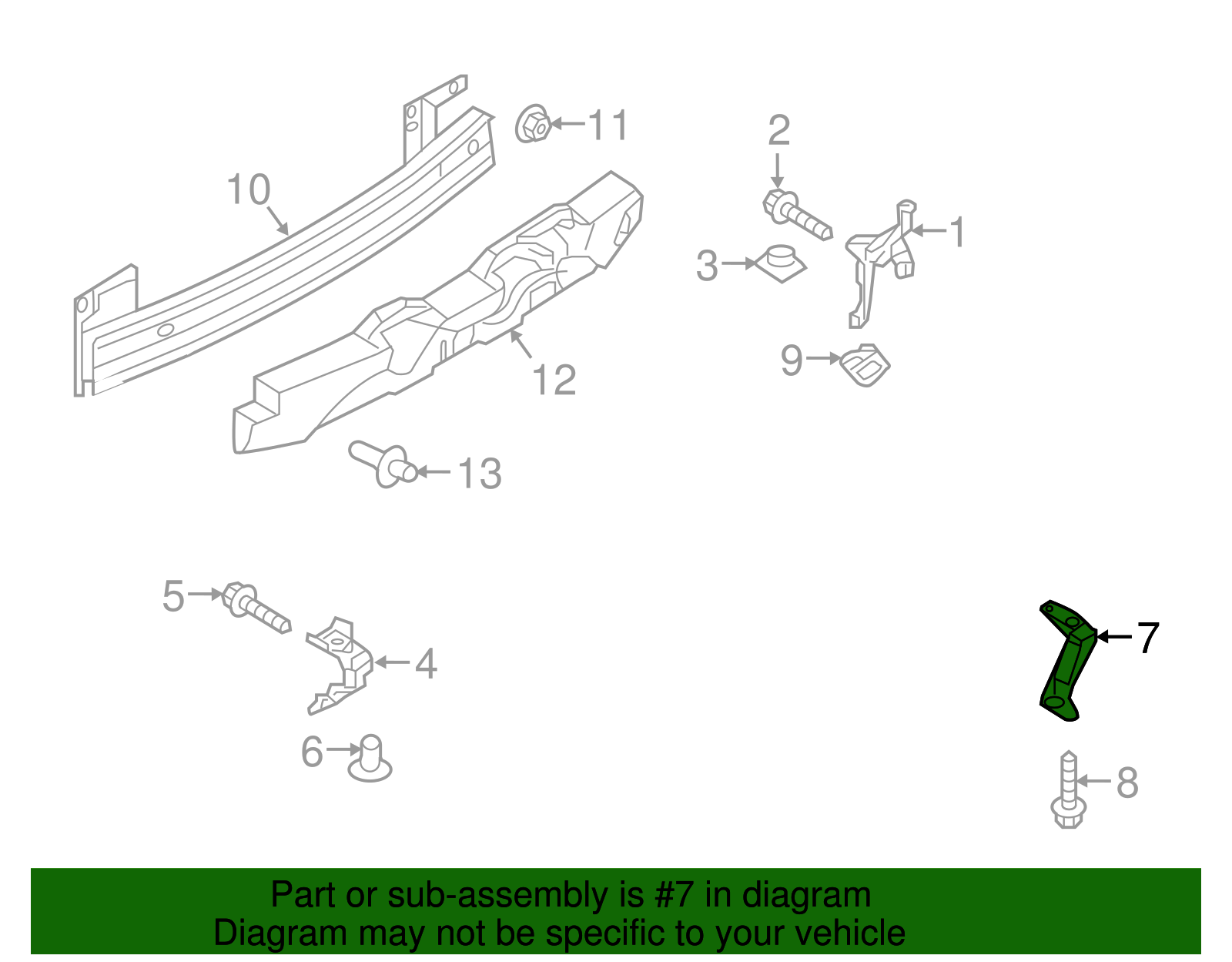 N243-50-321B - Bracket - 2016-2020 Mazda MX-5 Miata | Mazda Parts Factor