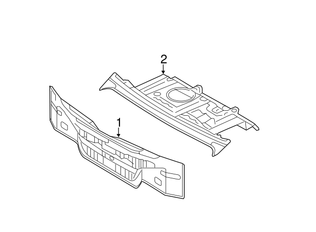 69100-2T000 - Rear Body Panel 2011-2016 Kia Optima | Kia Cheap Parts