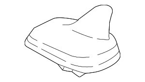 2017-2020 Audi Antenna Assembly 4M0-035-503-M-GRU | Audi Parts