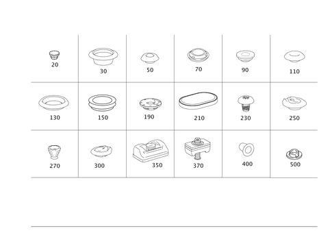 Expansion Plugs, Grommets for 2006 Mercedes-Benz S500 | Mercedes-Benz ...