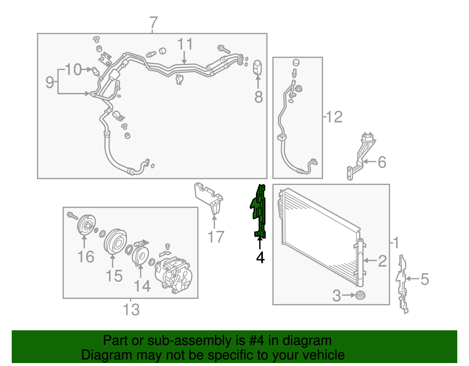 29134-1U000 - Air Guide 2011-2013 Kia Sorento | Kia.Parts Store