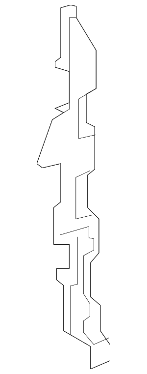 29136-1U500 - Air Guide 2014-2015 Kia Sorento | Kia.Parts Store