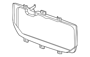 Front Grille Baffle 84073557 GM | GMPartsDirect.com