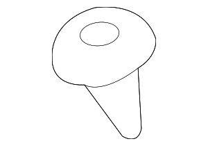 Genuine Toyota Rocker Molding Clip part# 75867-AA010 for 2002-2024 ...