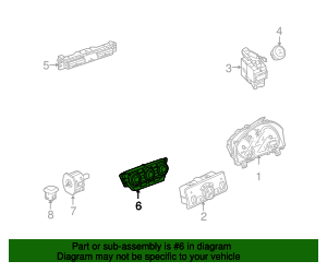 2008-2009 Land Rover LR2 Heater Control LR015481 | JaguarParts.com