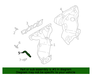 2018-2024 Nissan Exhaust Manifold Support 14014-5RA0A | Temecula Nissan ...