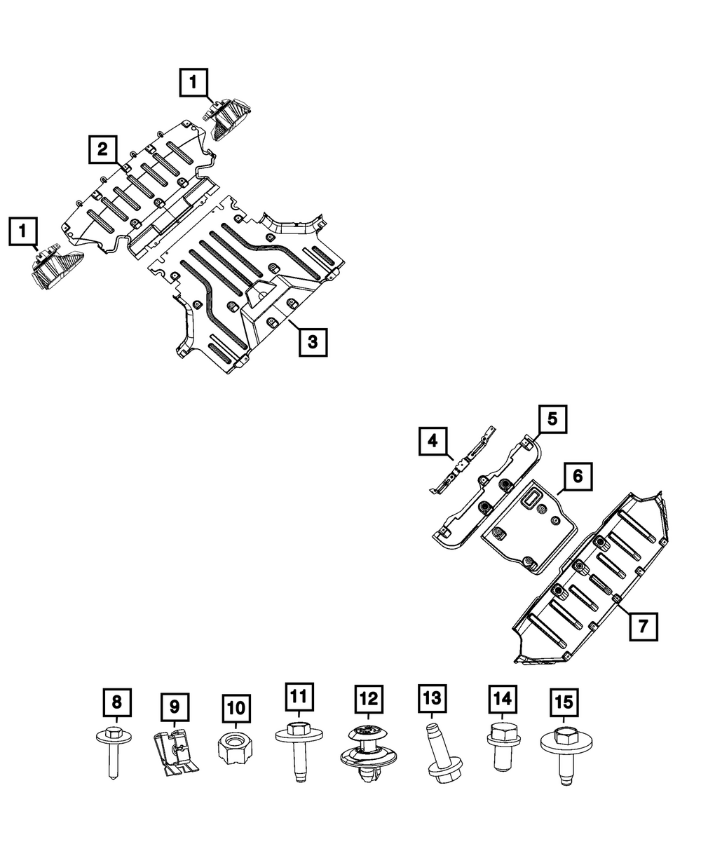 2024 Dodge Charger Daytona Aero Rear Shield 68605842AD | Mopar eStore