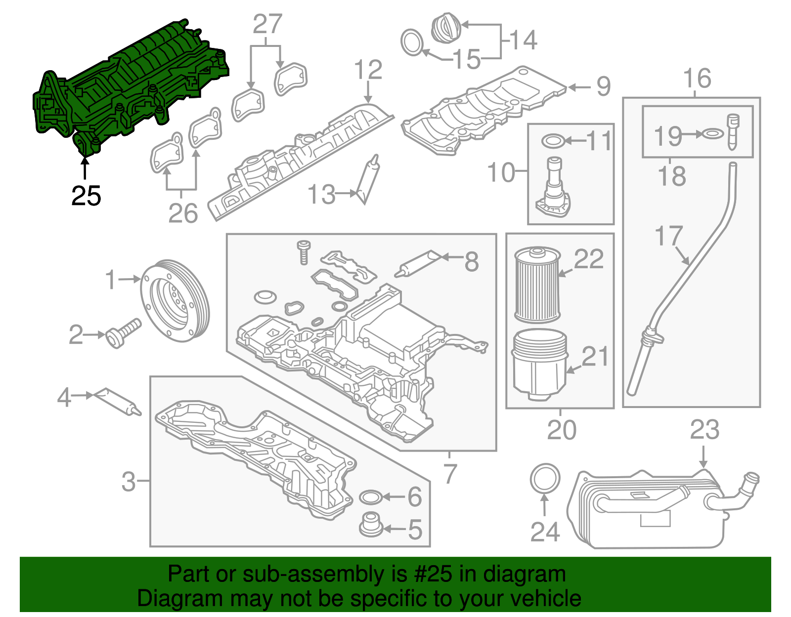 2013-2018 Audi Intake Manifold 079-133-109-CA | Audi OEM Parts Guy