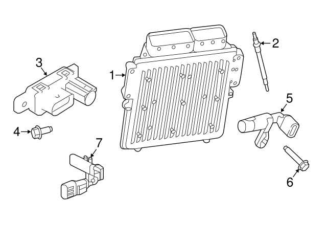 LR116117 - Glow Plug 2018-2019 Land Rover Range Rover Velar | Land ...