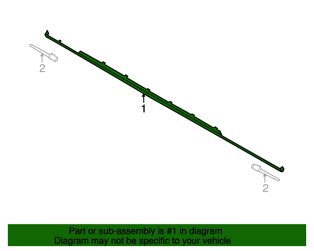 2015-2021 Dodge Challenger Molding-Sill - Passenger Side (RH ...