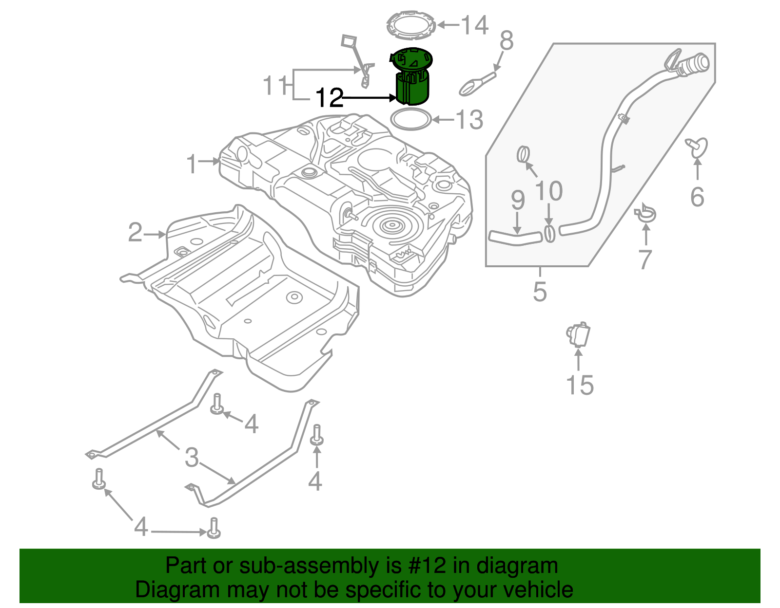 2016-2020 Ford Motorcraft™ Fuel Sender And Hanger Assembly PS-992 | Big ...