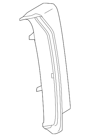 2021-2024 Nissan Armada Filler Trim 26552-6JF0A | Boro Nissan Parts