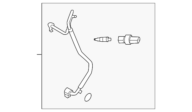 YF-38152 - Motorcraft™ A/C Refrigerant Discharge Hose Ford 2020-2025 ...