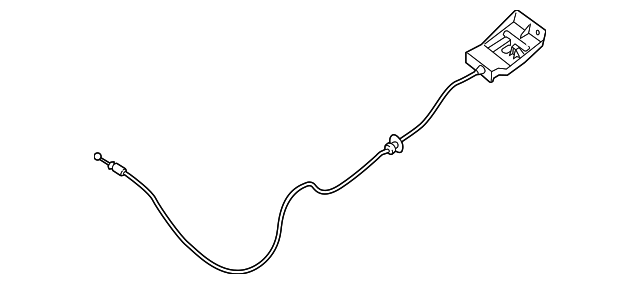 2012-2021 Nissan Release Cable 65620-1PA0A | TascaParts.com