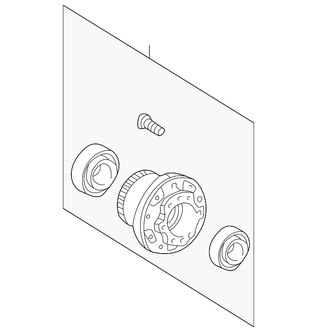 43503-69035 - Hub Assembly - 1998-2007 Lexus LX470 | My L Parts