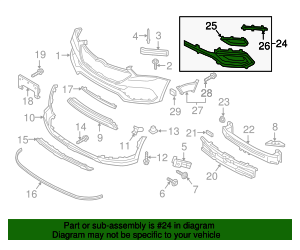 2017-2018 Hyundai Santa Fe Sport Hole Cover 86561-4Z500 | OEM Parts Online