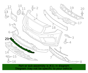 2015-2017 Mercedes-Benz Spoiler 156-885-15-22 | AutoNation Parts