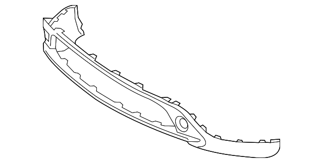 2015-2017 Mercedes-Benz Lower Molding 156-885-10-25 | MB OEM Parts