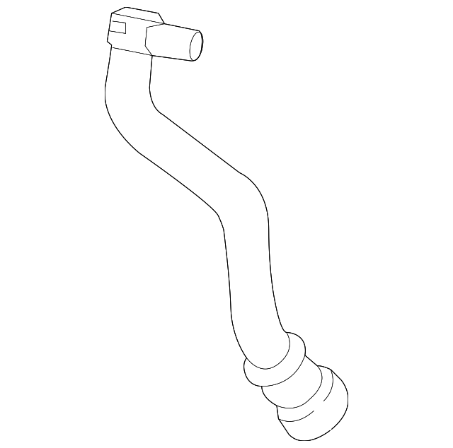 17127617381 - 2016-2019 BMW Coolant Hose (17-12-7-617-381) | BMW of ...