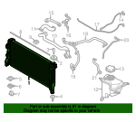 17118603089 - 2016-2019 BMW Radiator (17-11-8-603-089) | BMW of South ...