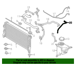 17128606015 - 2016-2019 BMW Coolant Hose (17-12-8-606-015) | BMW of ...