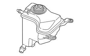 17137617362 - 2016-2019 BMW Expansion Tank (17-13-7-617-362) | BMW of ...