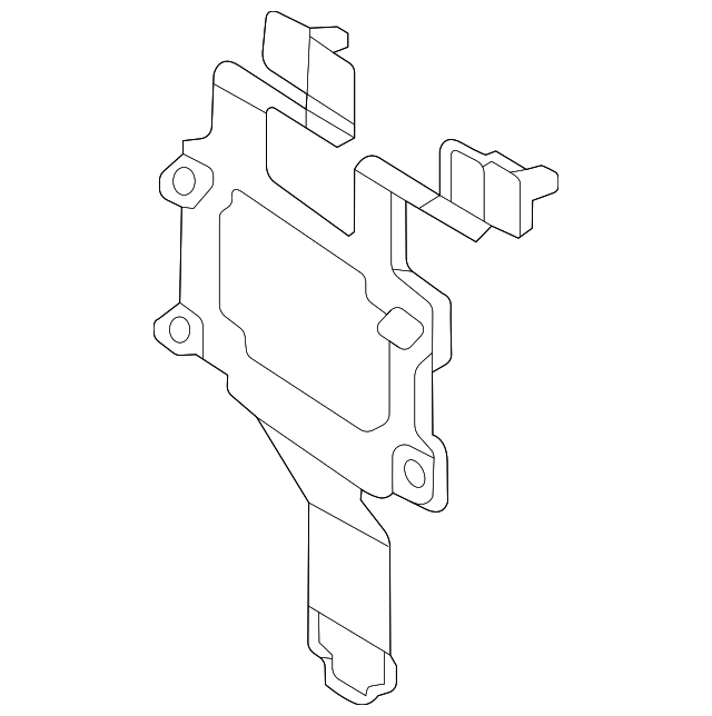 247-622-39-00 - Distance Sensor Bracket 2021-2023 Mercedes-Benz GLA 250 ...