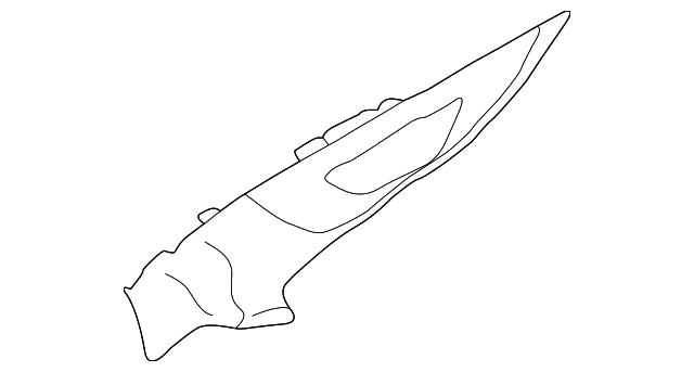 2021-2023 Subaru Crosstrek Door Trim Molding 94218FL110 | Subaru Parts ...