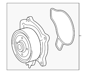 2015-2022 Lexus Engine Water Pump 16032-36060 | OEM Parts Online
