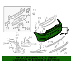 2017-2024 Porsche Bumper Cover 982-898-352-E-G2X | Sunset Porsche Parts