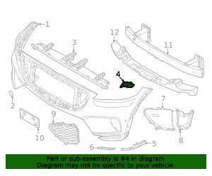 2023-2024 Genesis Side Bracket 86551-IT000 | QuirkParts